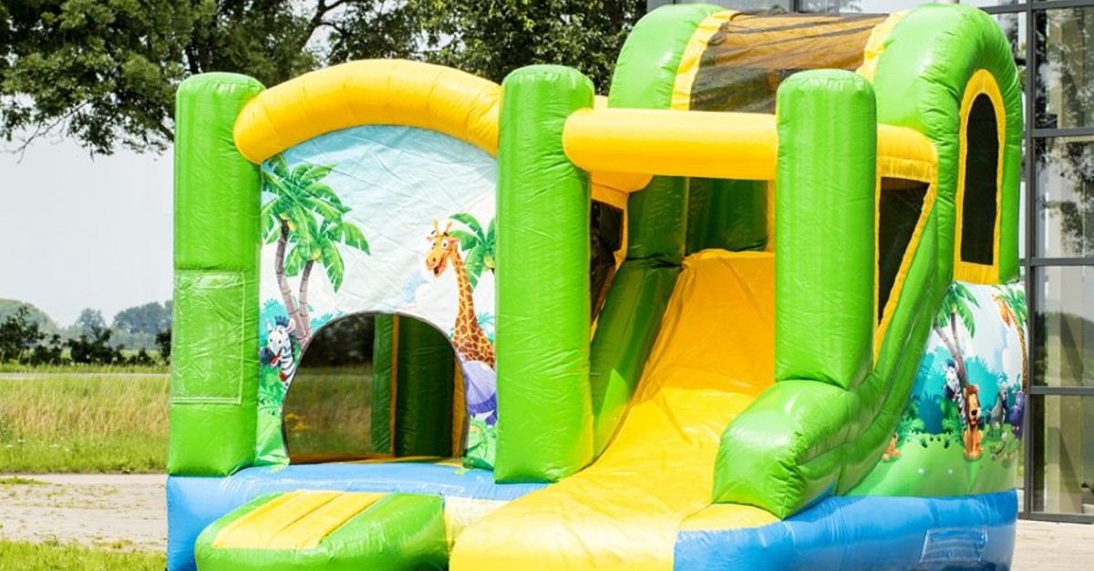 Jumpy Happy Dschungel - Hüpfburg-Shop.de